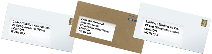 London Street Address